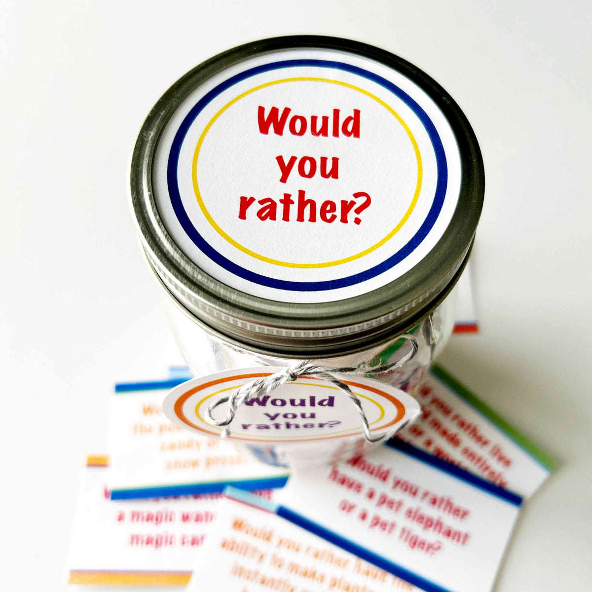 Would You Rather Conversation Starters| Party Game for Teens | Convers ...