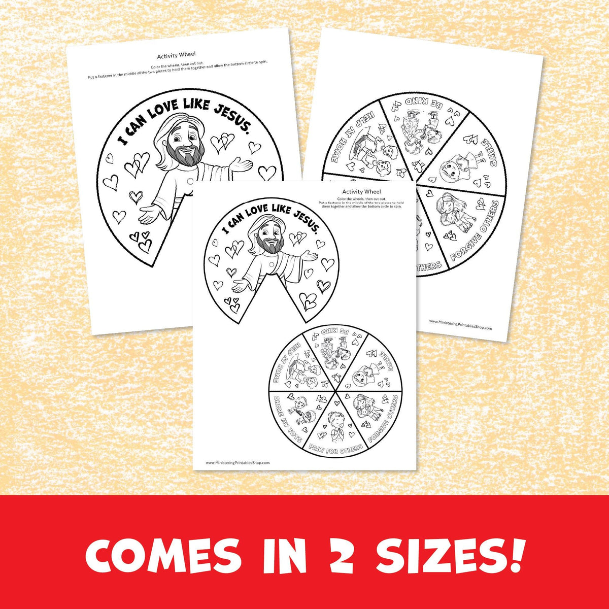 Love Like Jesus Valentine's Day Craft – Ministering Printables