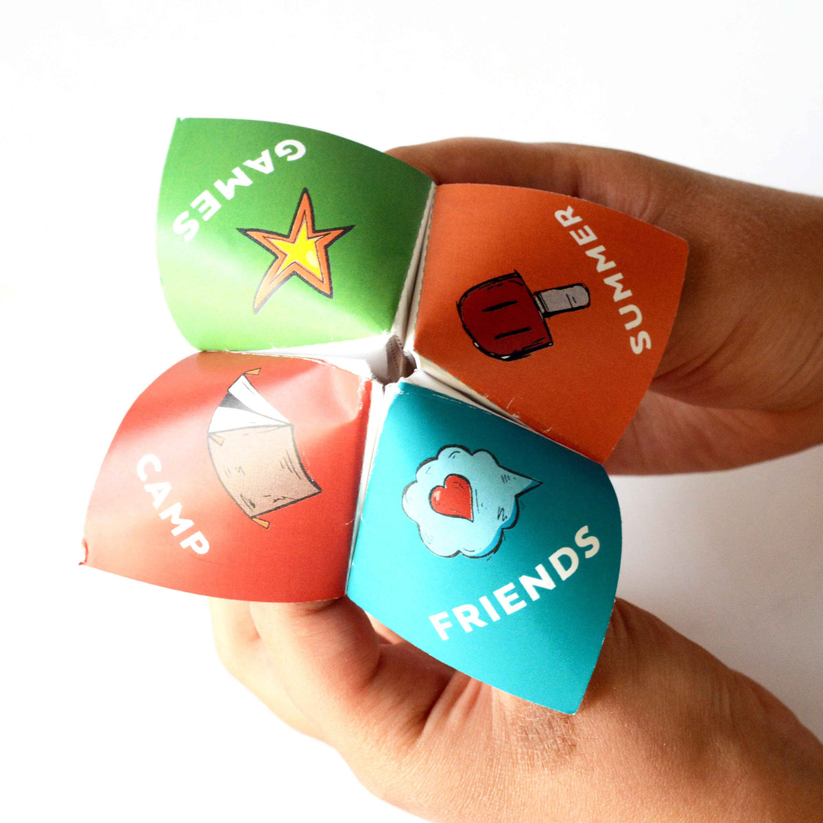 Camping Cootie Catchers/Fortune Tellers – Ministering Printables
