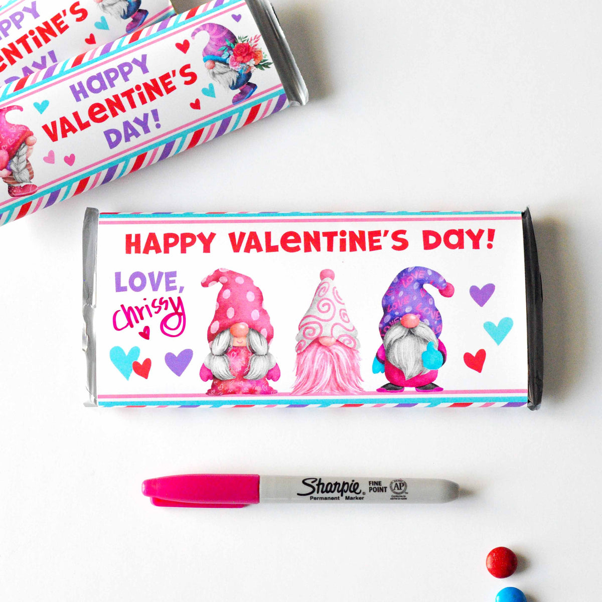 The Darling Gnomes Valentine's Treat Kit 💕 – Ministering Printables