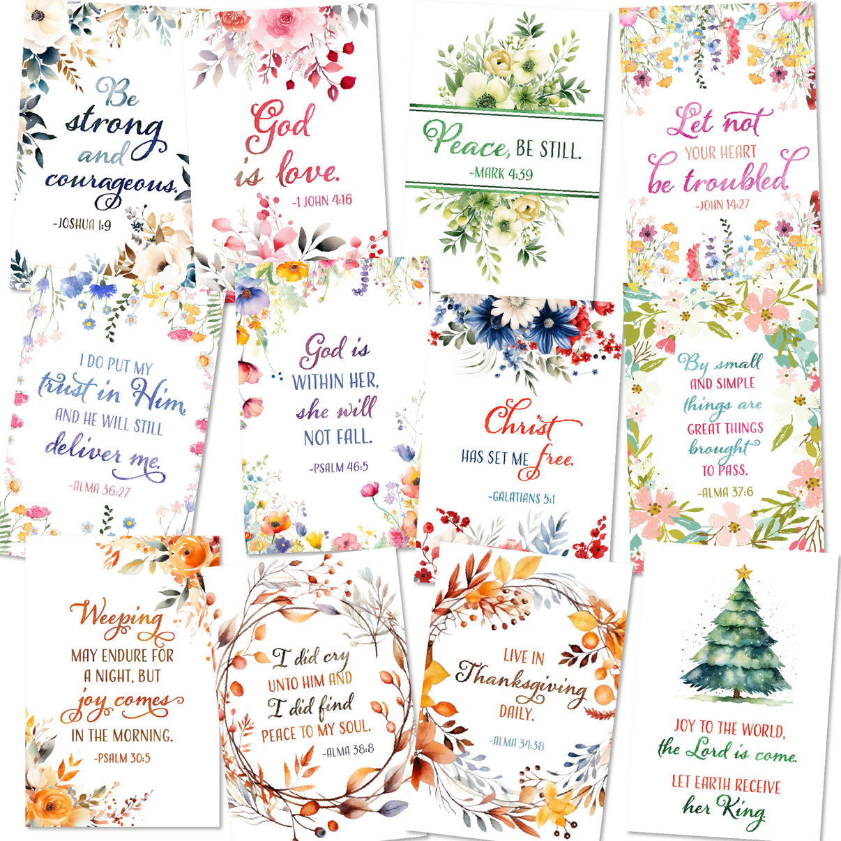 Monthly Ministering Cards for Primary, Relief Society, & Young Women ...