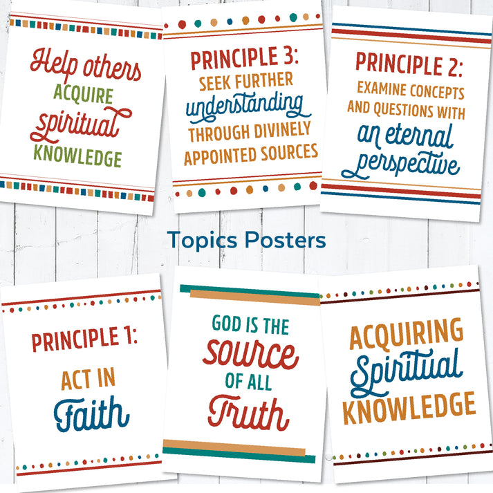 Doctrine & Covenants LDS Seminary Doctrinal Mastery Posters ...