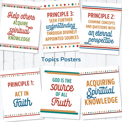 Doctrine & Covenants LDS Seminary Doctrinal Mastery Posters ...