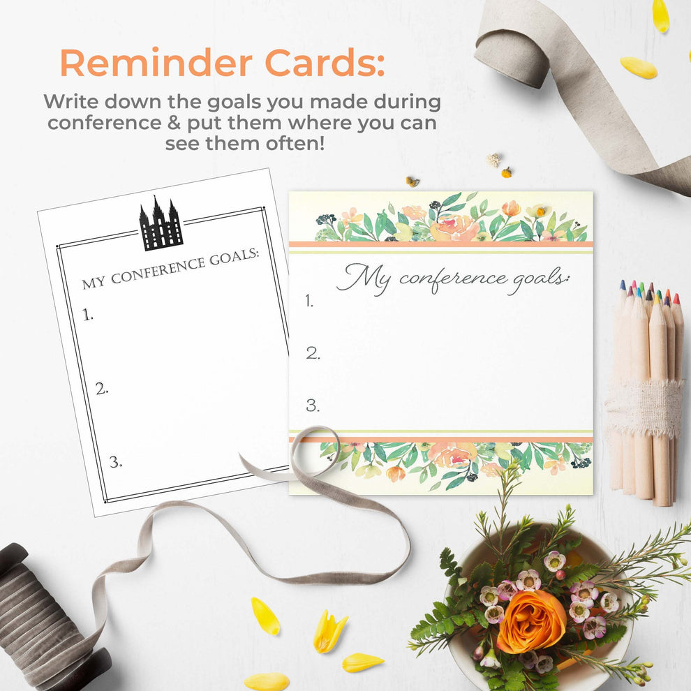 April 2025 LDS General Conference Journal Kit - Spring General Confere ...