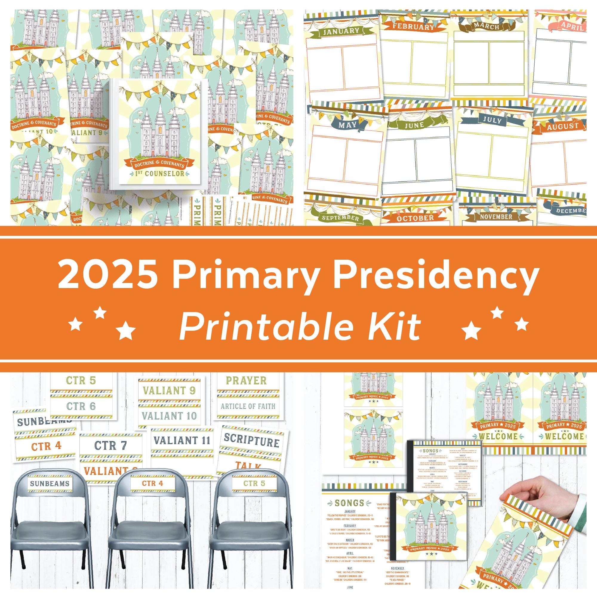 Primary Presidency KIt for 2025 Primary Come, Follow Me for Doctrine a ...