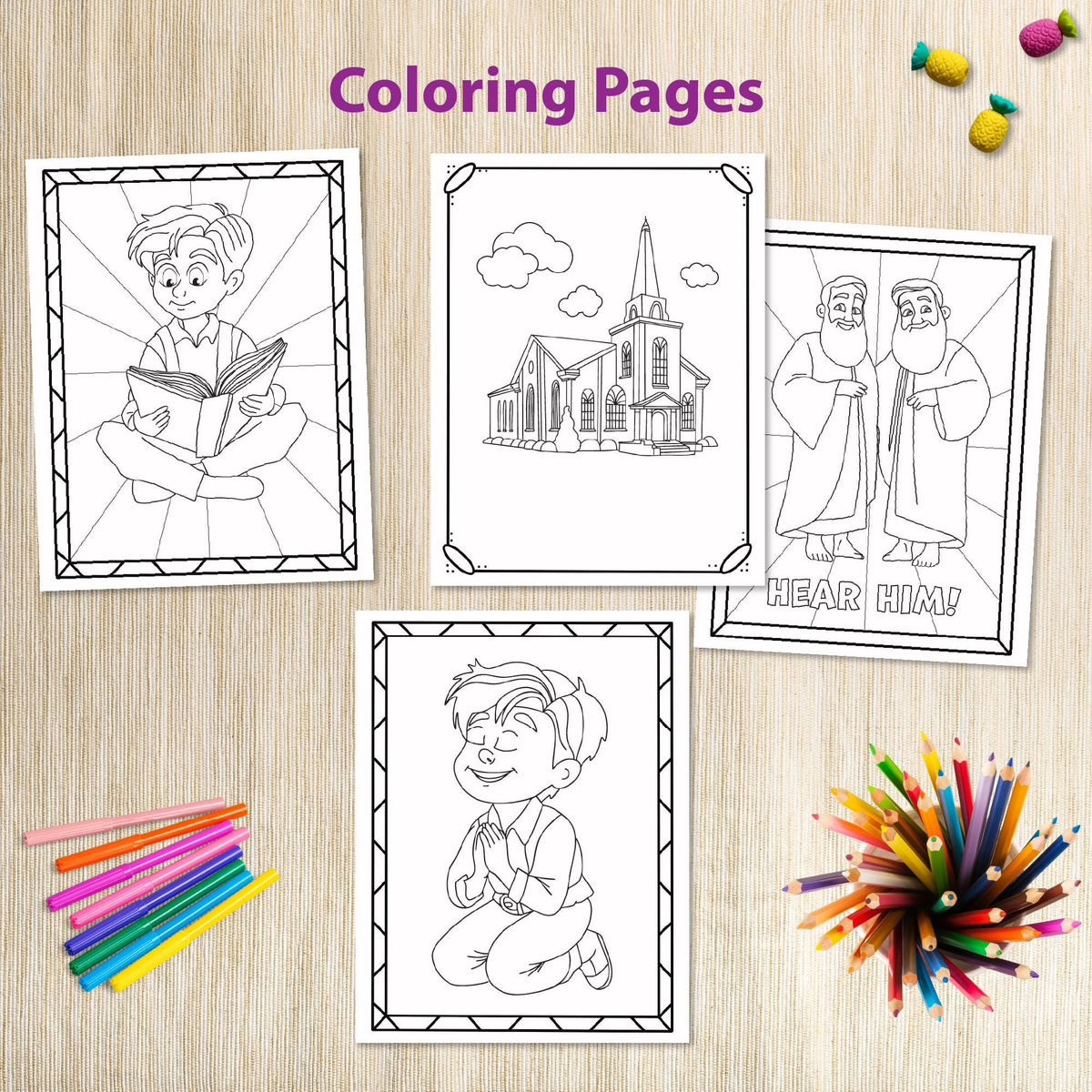 First Vision LDS Activity Bundle for kids 8-11 - LDS Church History 20 ...