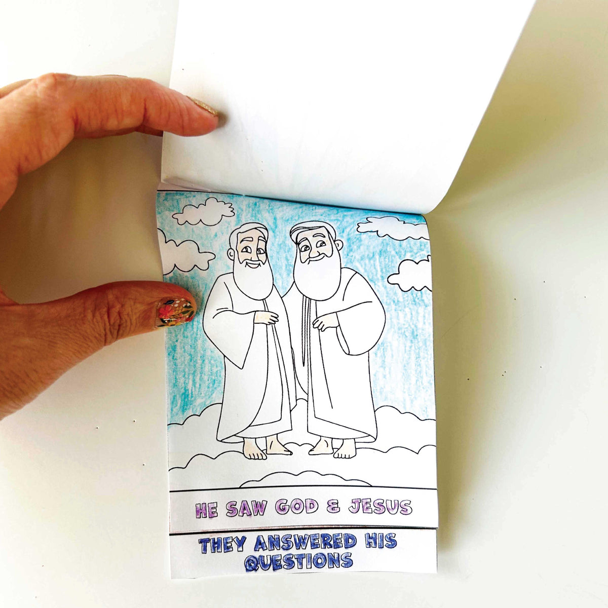 First Vision Flip Book Activity - LDS Church History Craft ...