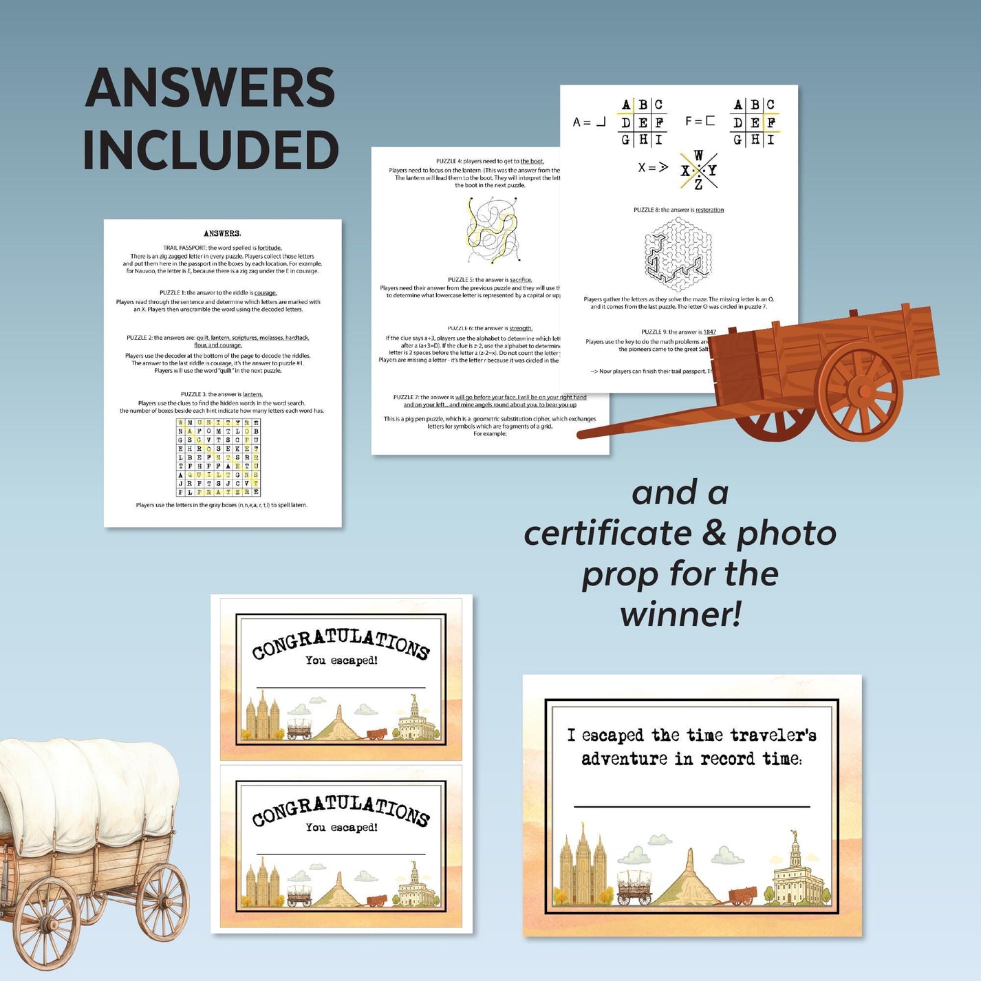 Doctrine and Covenants Escape Room, 2025 Come Follow Me – Ministering ...