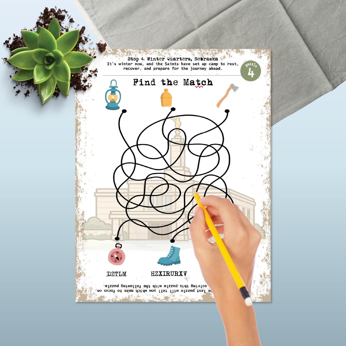 Doctrine and Covenants Escape Room, 2025 Come Follow Me – Ministering Printables