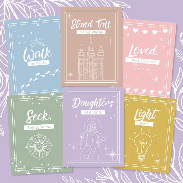 LDS Girls Camp Posters - Decorative Posters for Girls Camp Tents ...