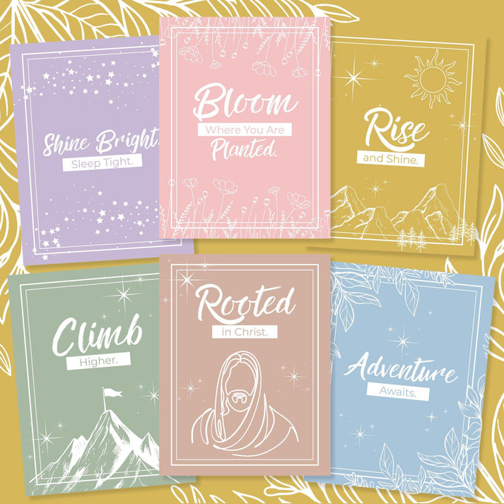 LDS Girls Camp Posters - Decorative Posters for Girls Camp Tents ...