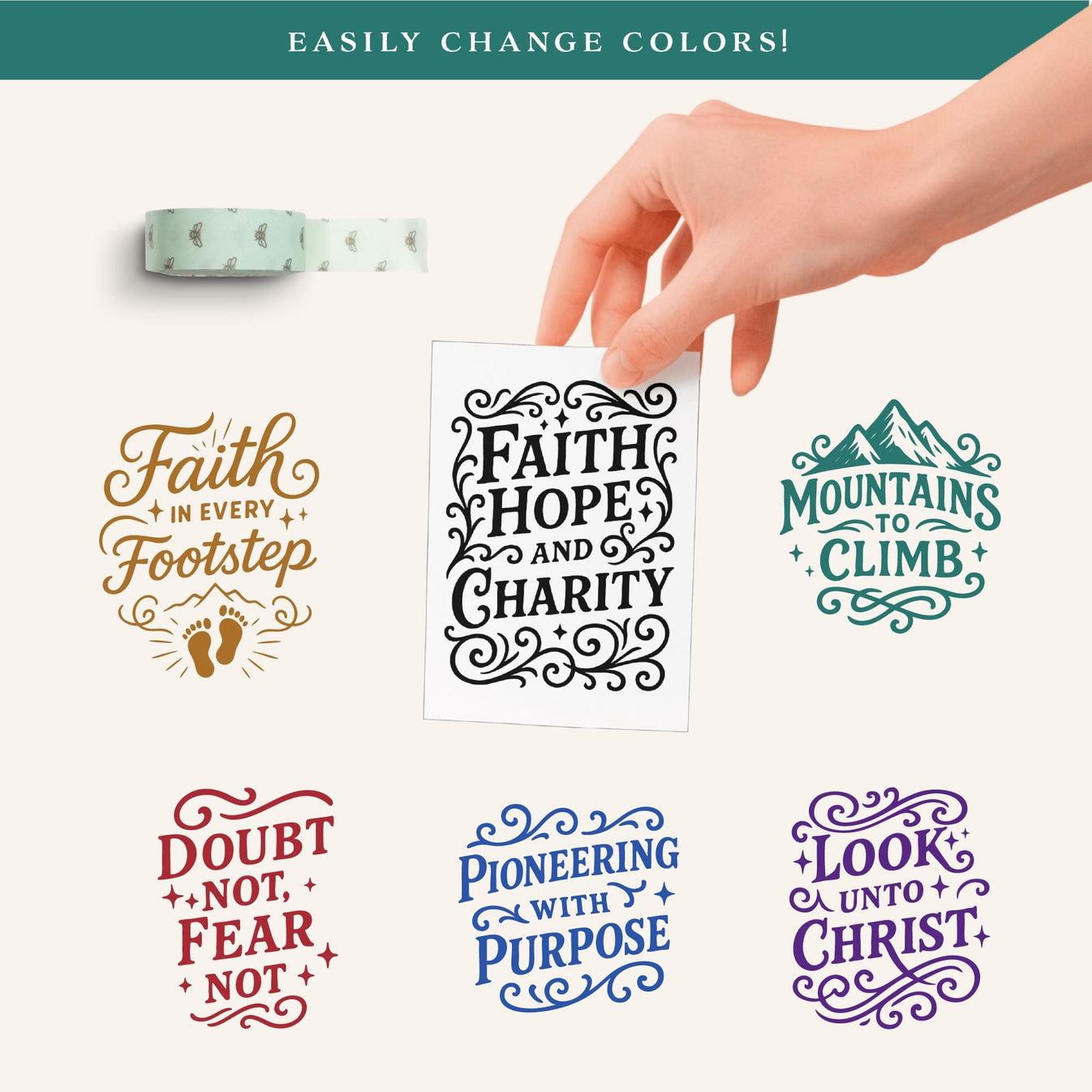 LDS Pioneer Logos, Handcart SVG, Trek Printables – Ministering Printables