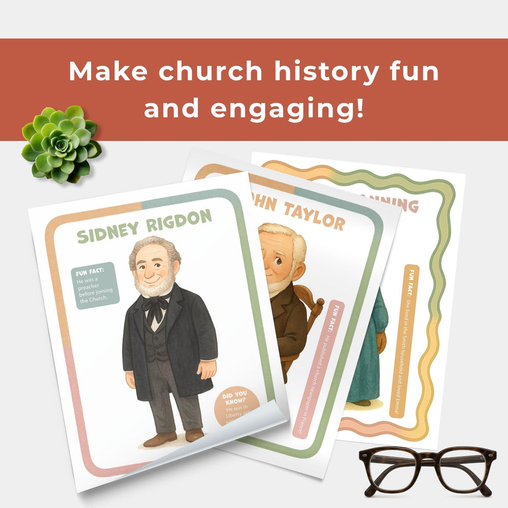 Doctrine and Covenants Posters – LDS Church History Prints for Kids ...