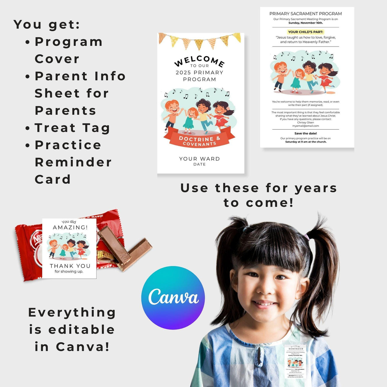 LDS Primary Program Script | Customizable 2025 Presentation Outline ...