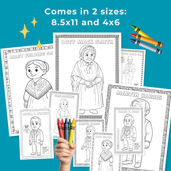 Doctrine and Covenants Coloring Pages – LDS Church History Fun for Kid ...