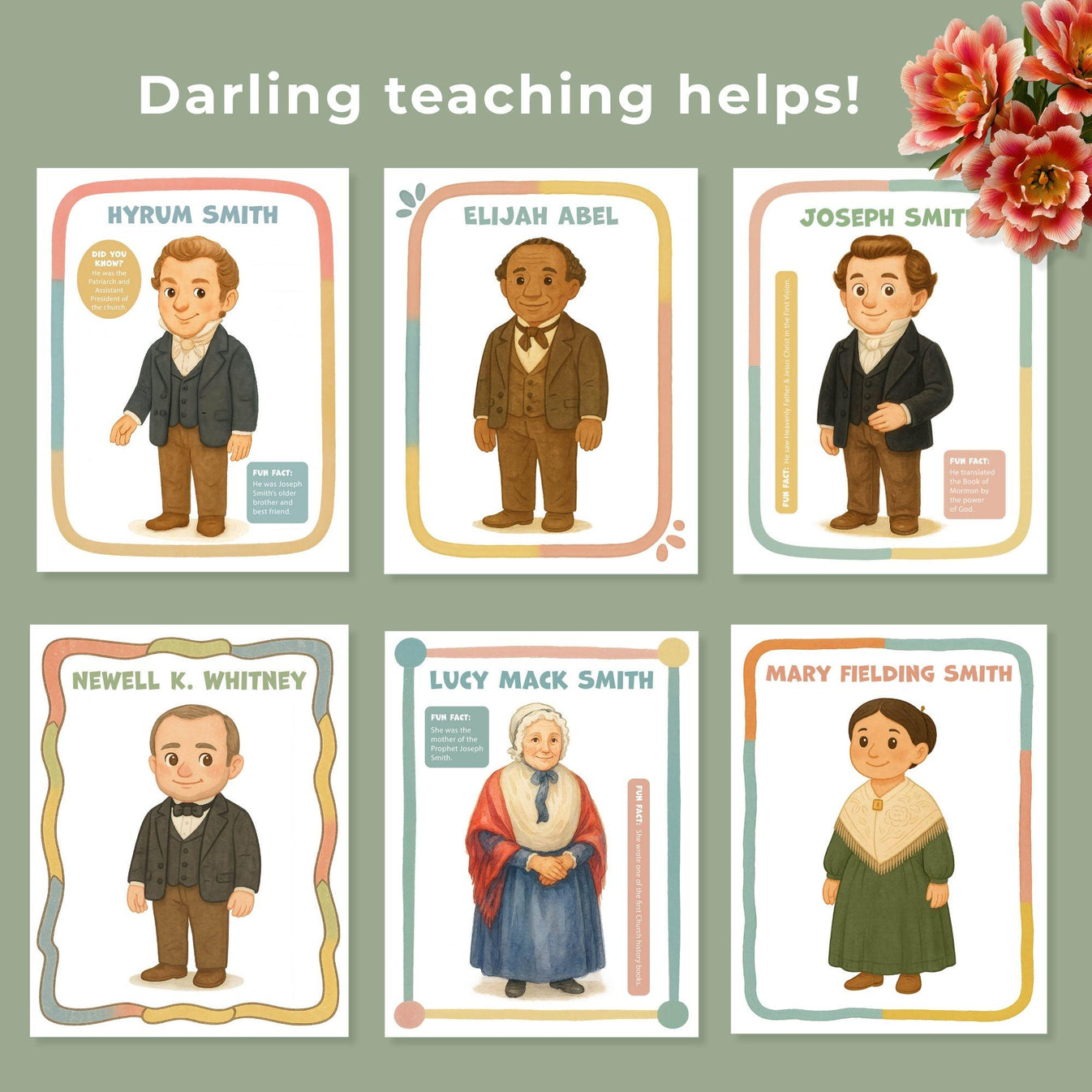 Doctrine and Covenants Posters – LDS Church History Prints for Kids ...