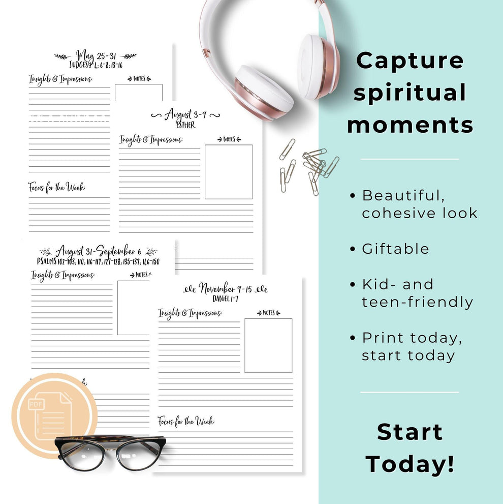 2026 Come Follow Me Journal, Old Testament Study Guide – Ministering ...