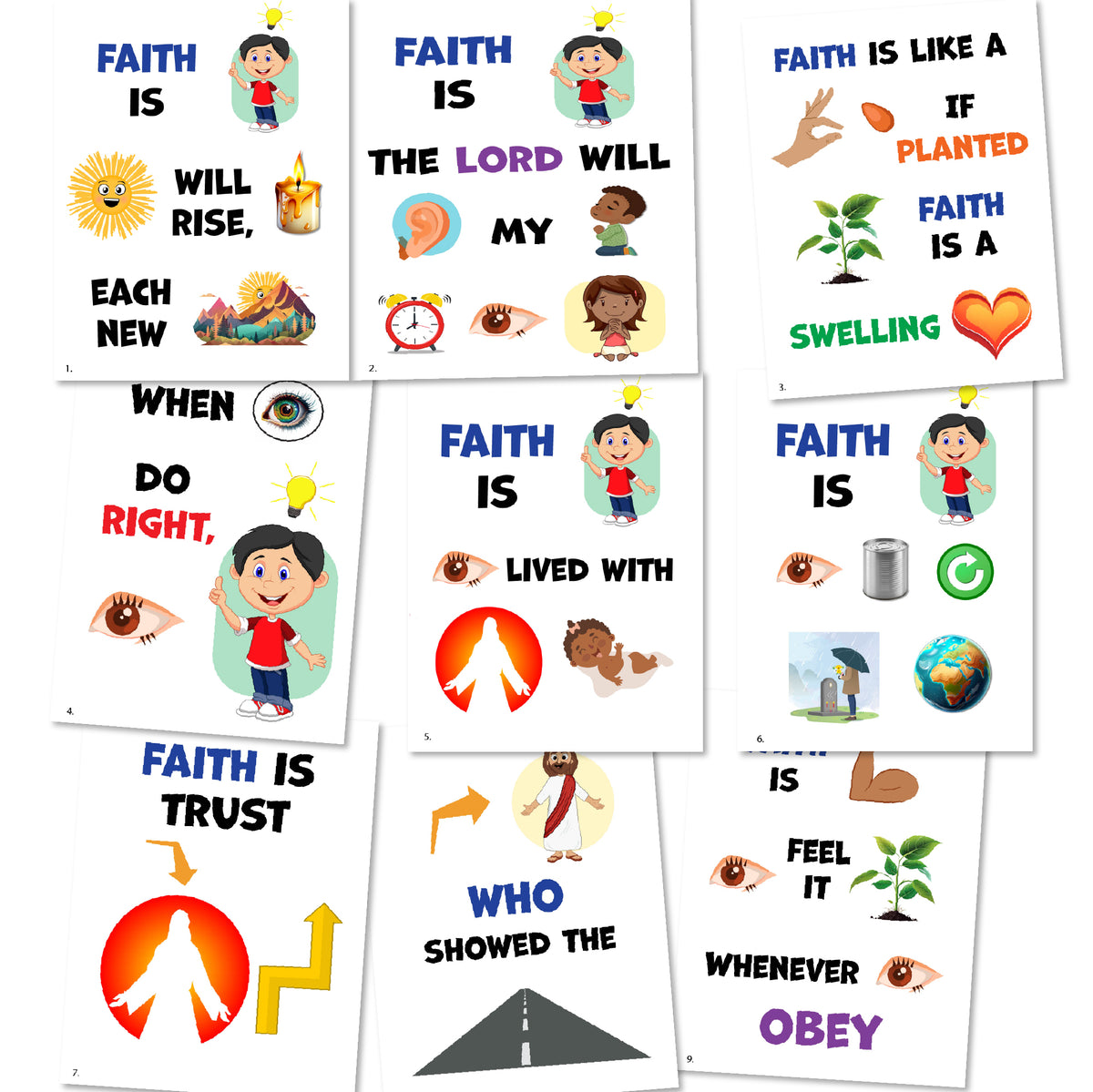 Faith Primary Song Chart | April 2023 LDS Singing Time | Singing Time ...