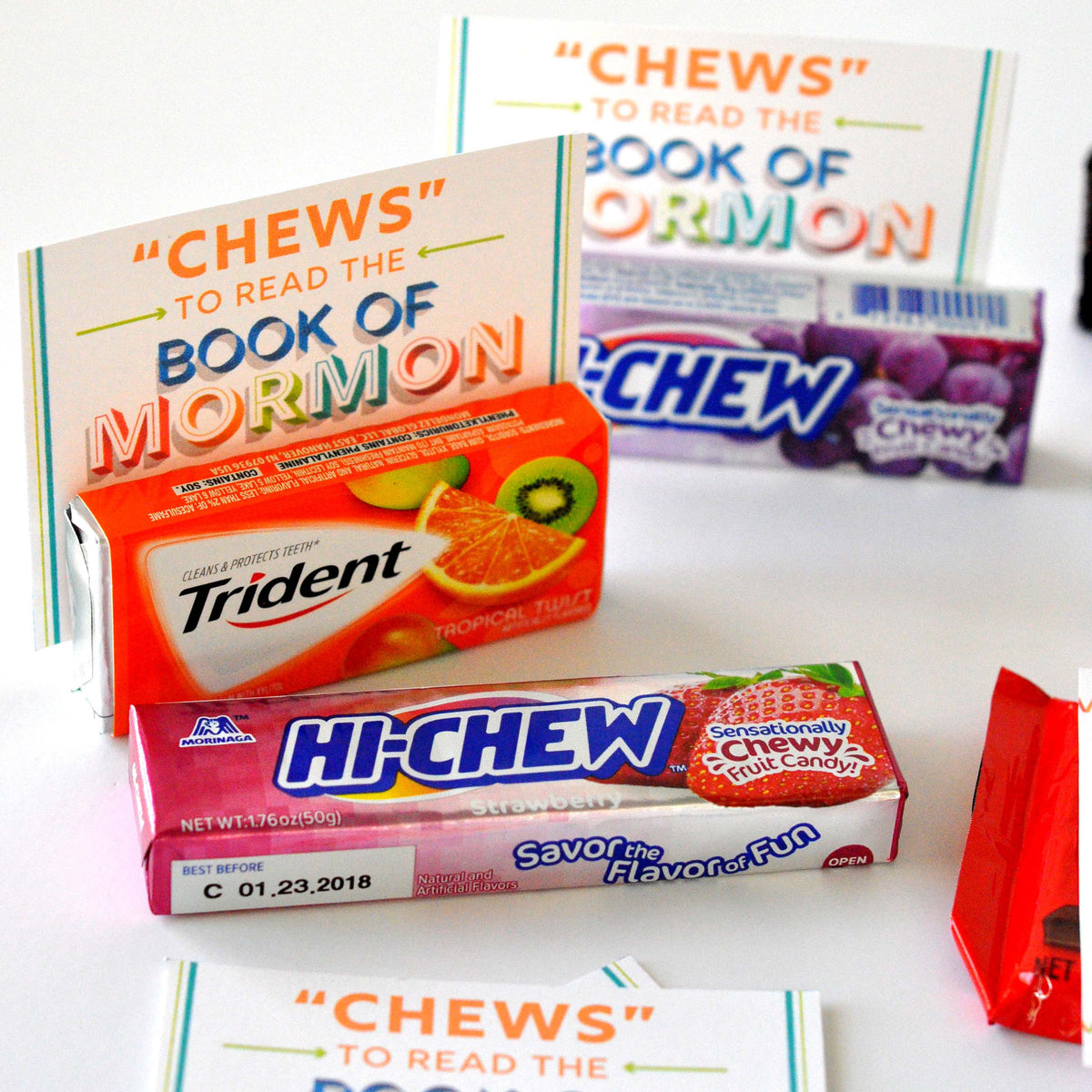 LDS Seminary Book of Mormon Candy Tags – Ministering Printables