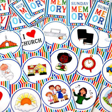 Sunday Memory Printable Game – Ministering Printables