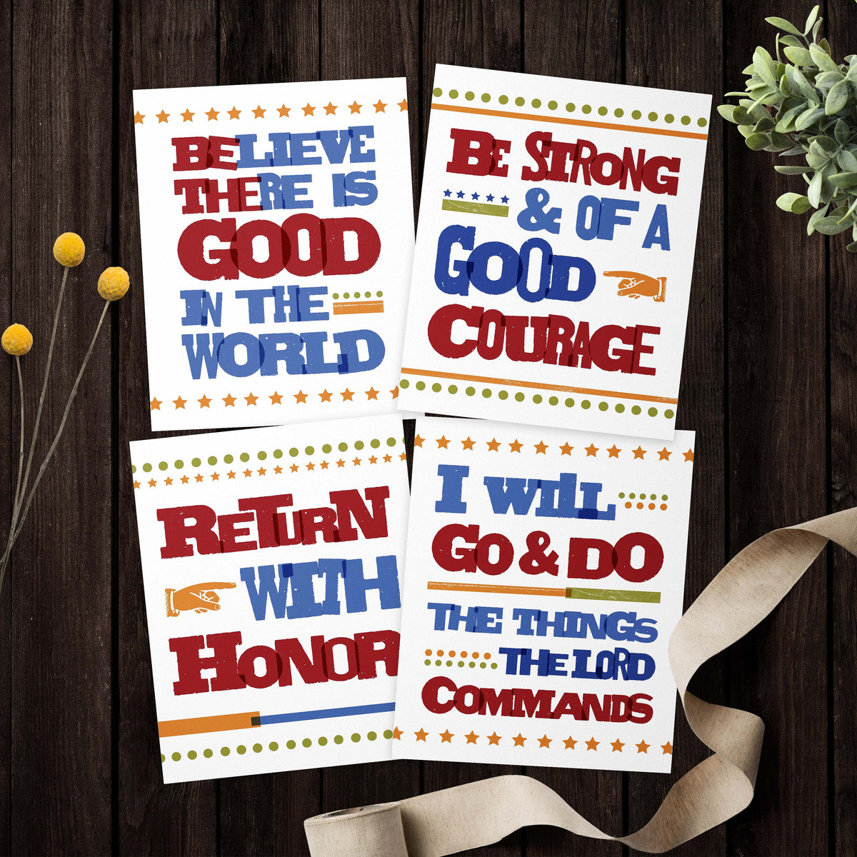 LDS Missionary Printable Bundle | Inspirational Poster Bundle ...