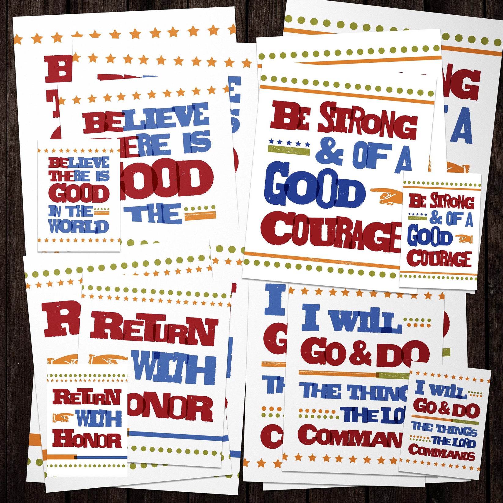 LDS Missionary Printable Bundle | Inspirational Poster Bundle ...