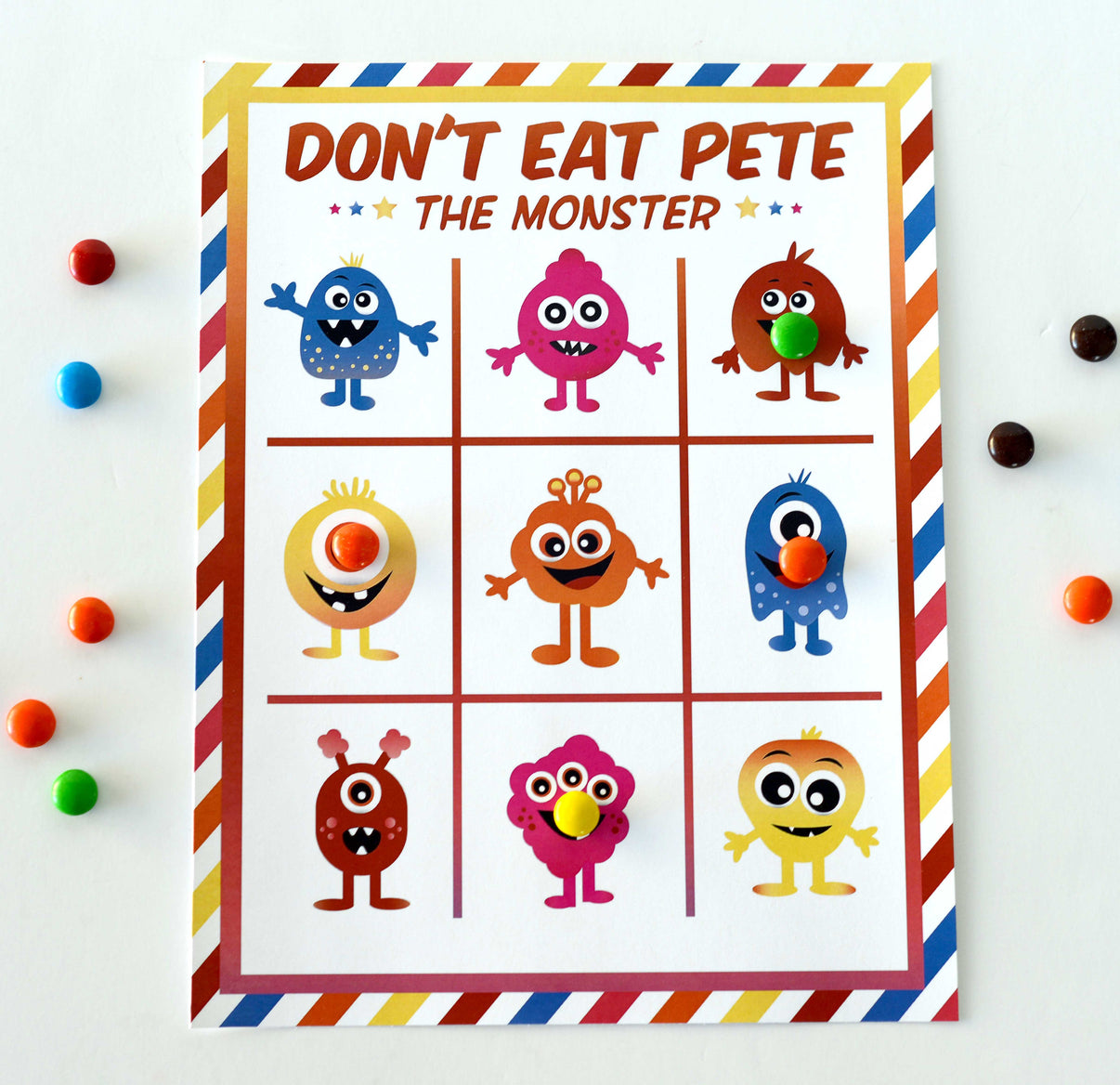 Monster Games Printable Kit – Ministering Printables