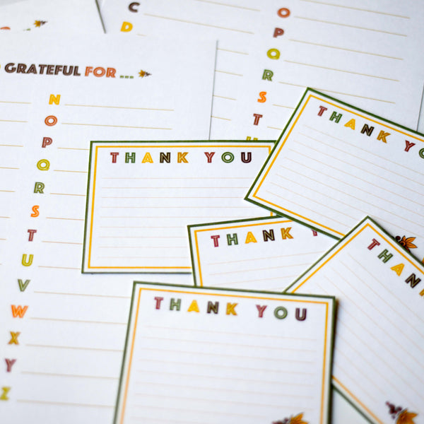 Thanksgiving Gratitude Printable Kit – Ministering Printables