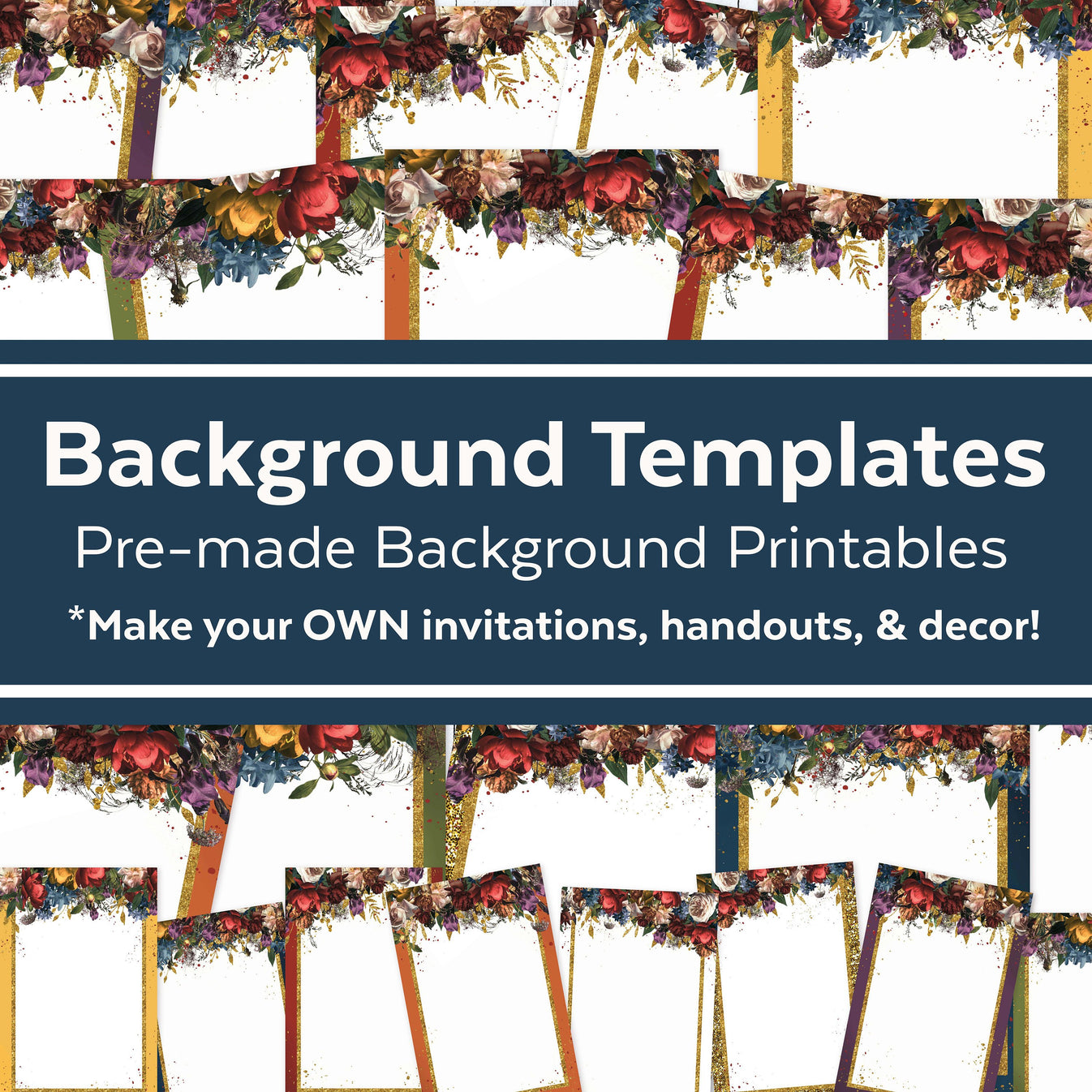 Background Templates | Pre-Made Printable Backgrounds – Ministering ...