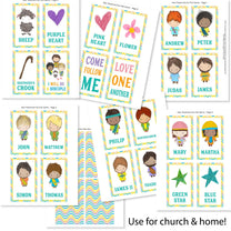 New Testament Go Fish Printable Game | Bible Game For Kids ...