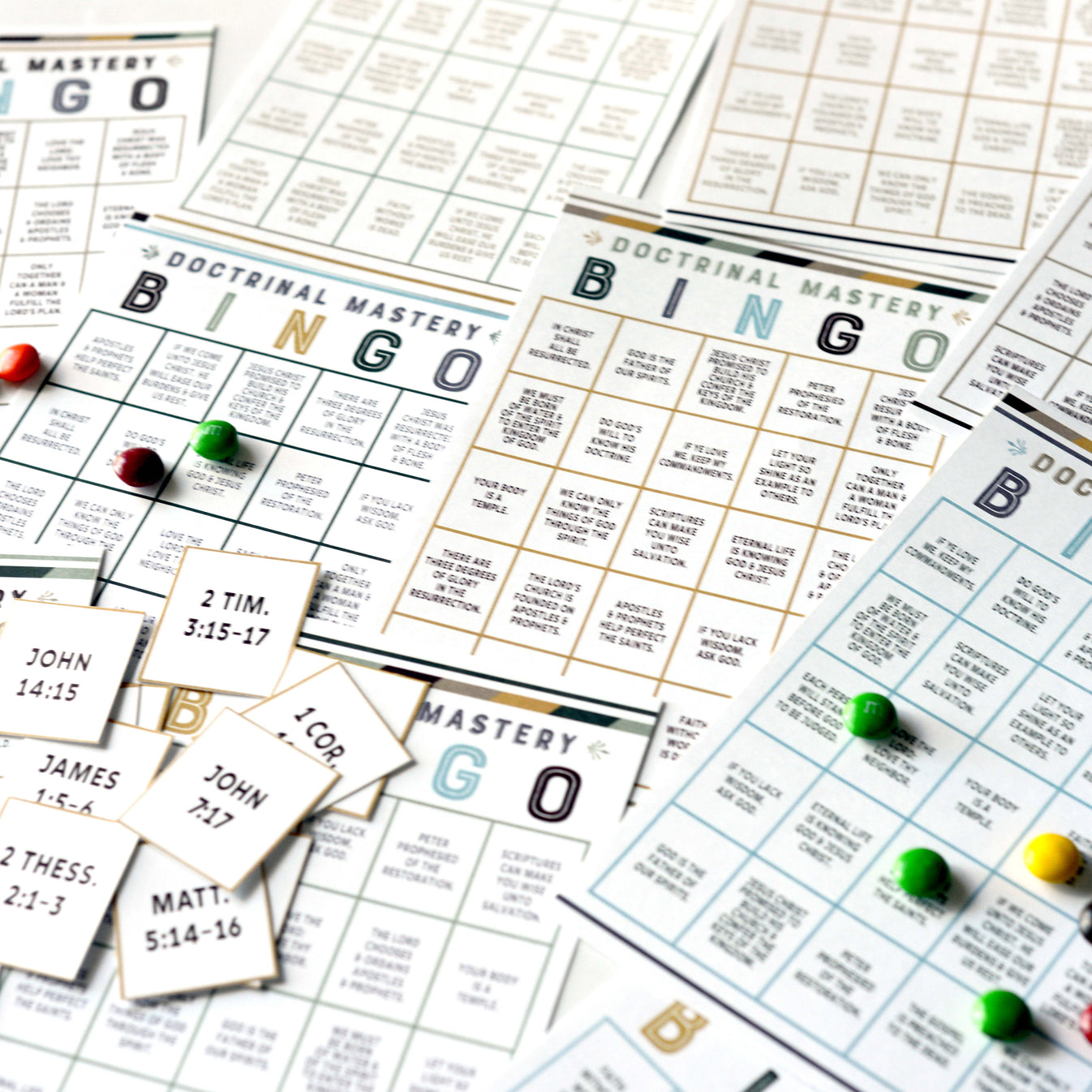New Testament Seminary Doctrinal Mastery BINGO Game – Ministering ...