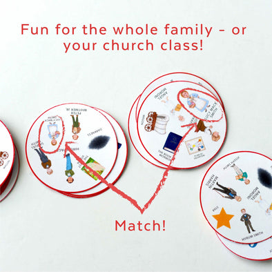 Doctrine and Covenants Matching Game {Spot It Style} | LDS Games Activ ...