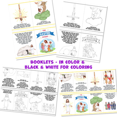 The Easter Story Scripture Printable Kit – Ministering Printables