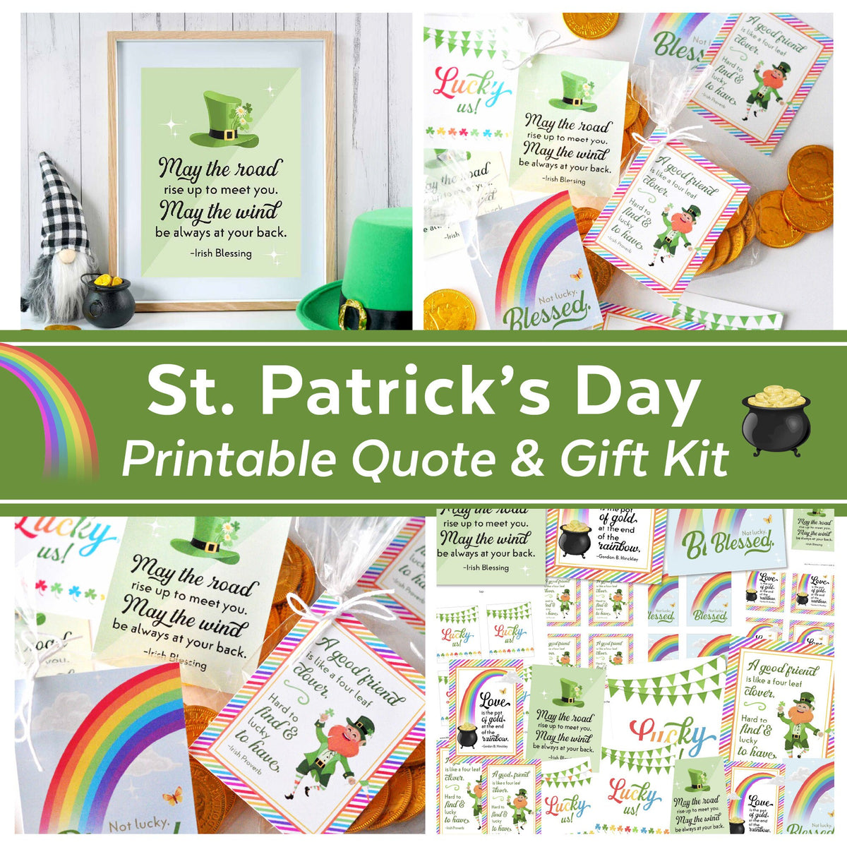 St. Patrick's Day Printable Quote & Gift Set – Ministering Printables