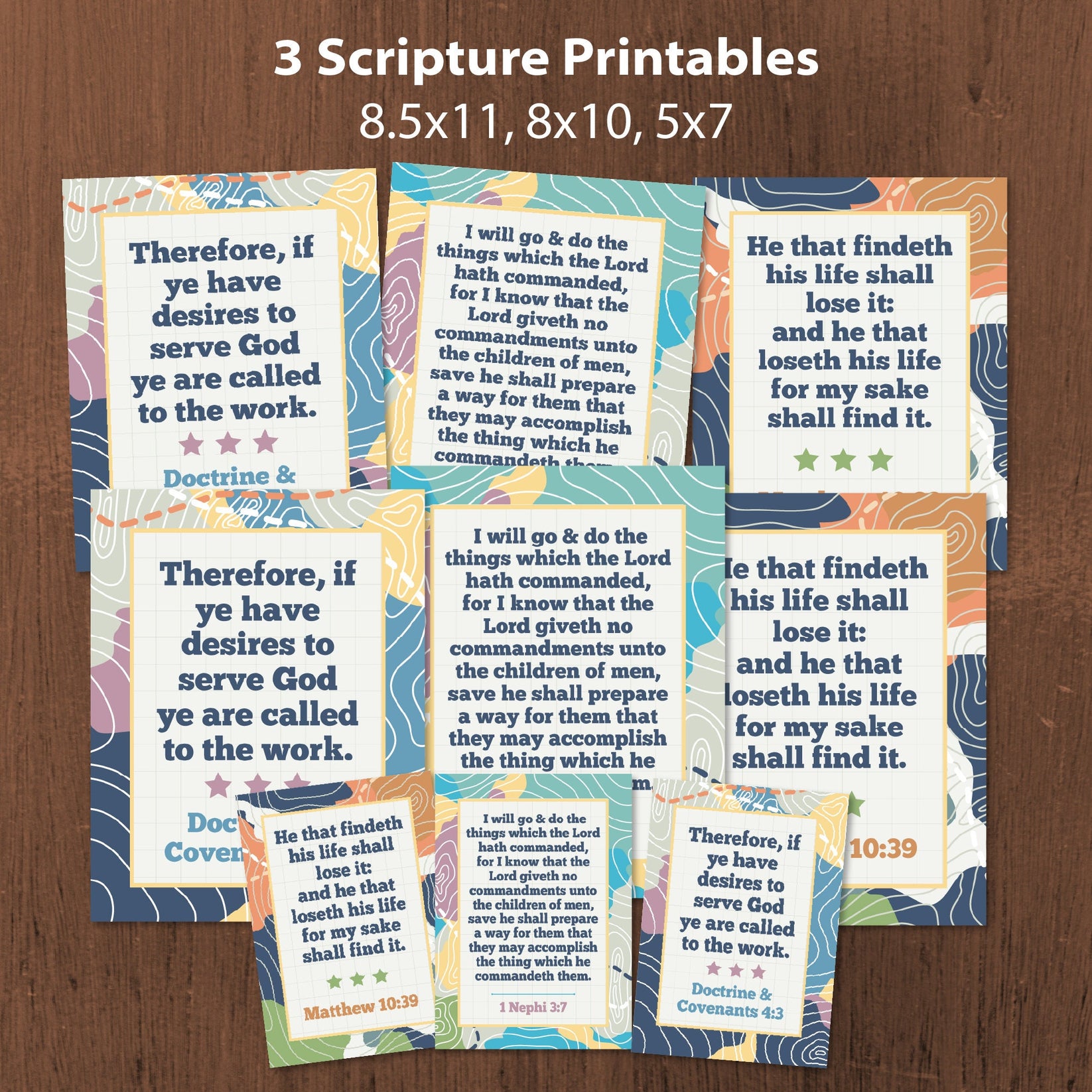 Called to Serve LDS Mission Call Printable Kit – Ministering Printables