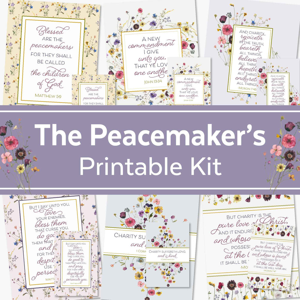 The Peacemaker's Printable Kit 💕 – Ministering Printables
