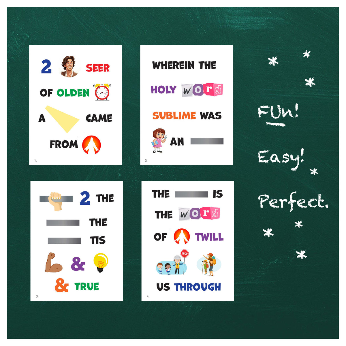 The Iron Rod LDS Primary Song Flipchart Song Helps – Ministering Printables